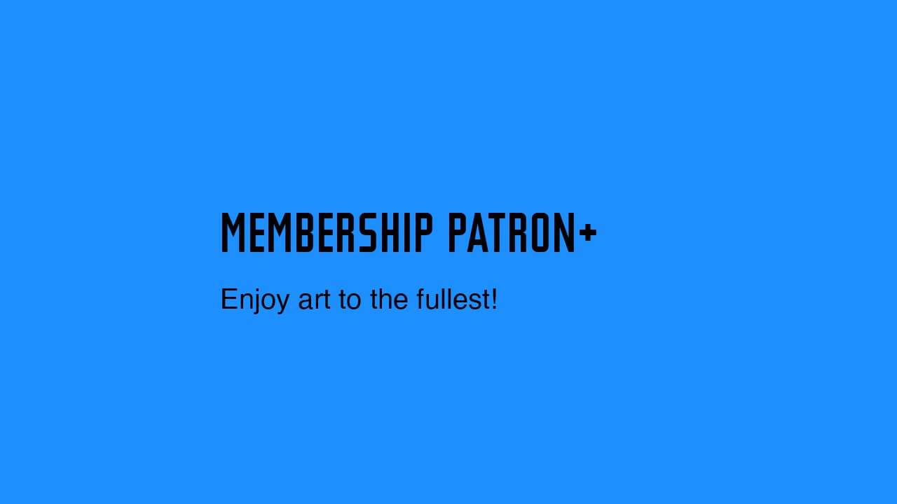 Membership Patron+