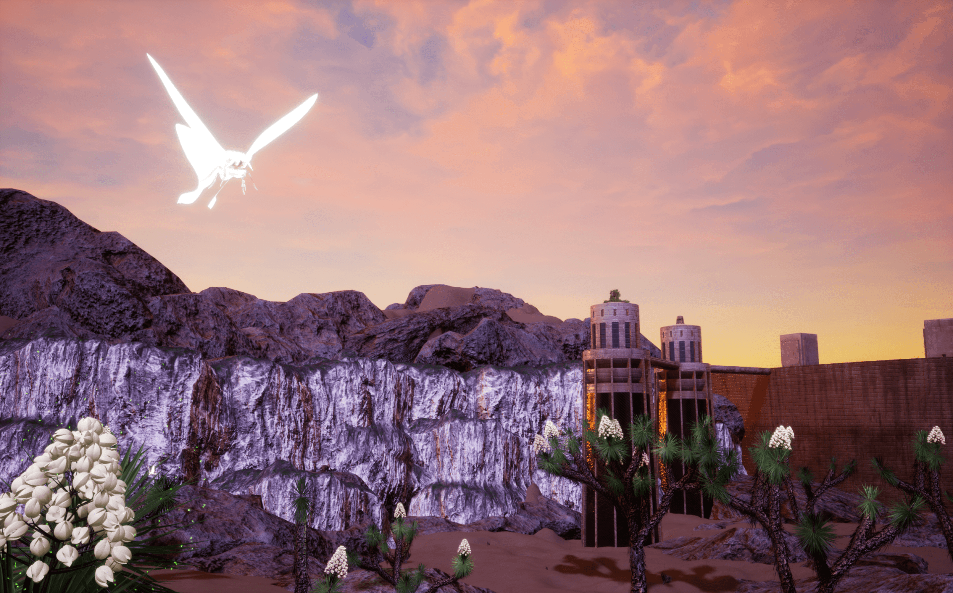 Alice Bucknell with school